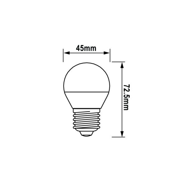 Low Voltage LED G45 Bulb - Omni AU